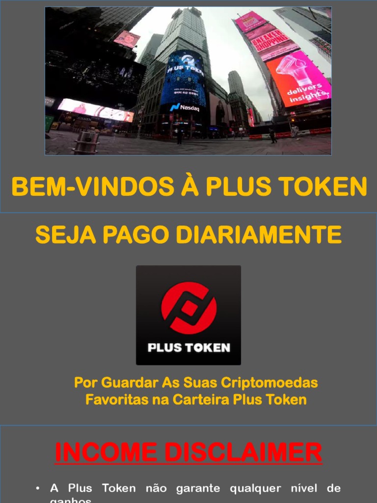 Plus Token: Ganhos Diários com Cripto | PDF | Criptomoeda | Tecnologia ...