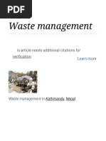 Waste Management Theory Overview | PDF | Waste Management | Waste