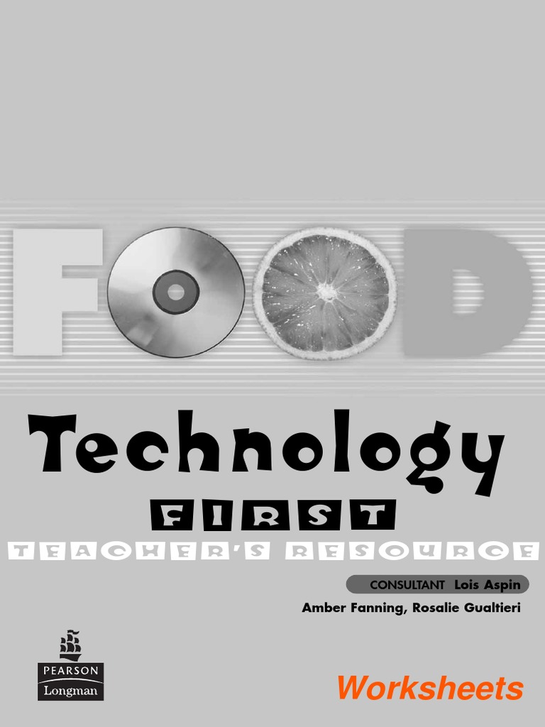 Foodtech Worksheets | PDF | Nutrition Facts Label | Foods