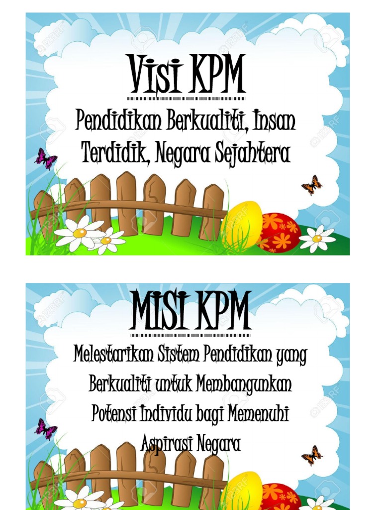 Misi Visi KPM | PDF