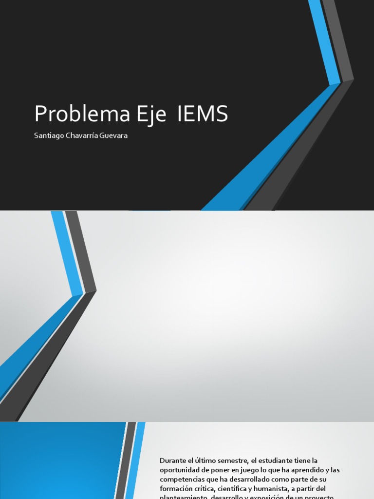 Problema Eje | PDF | Cambio | Aprendizaje