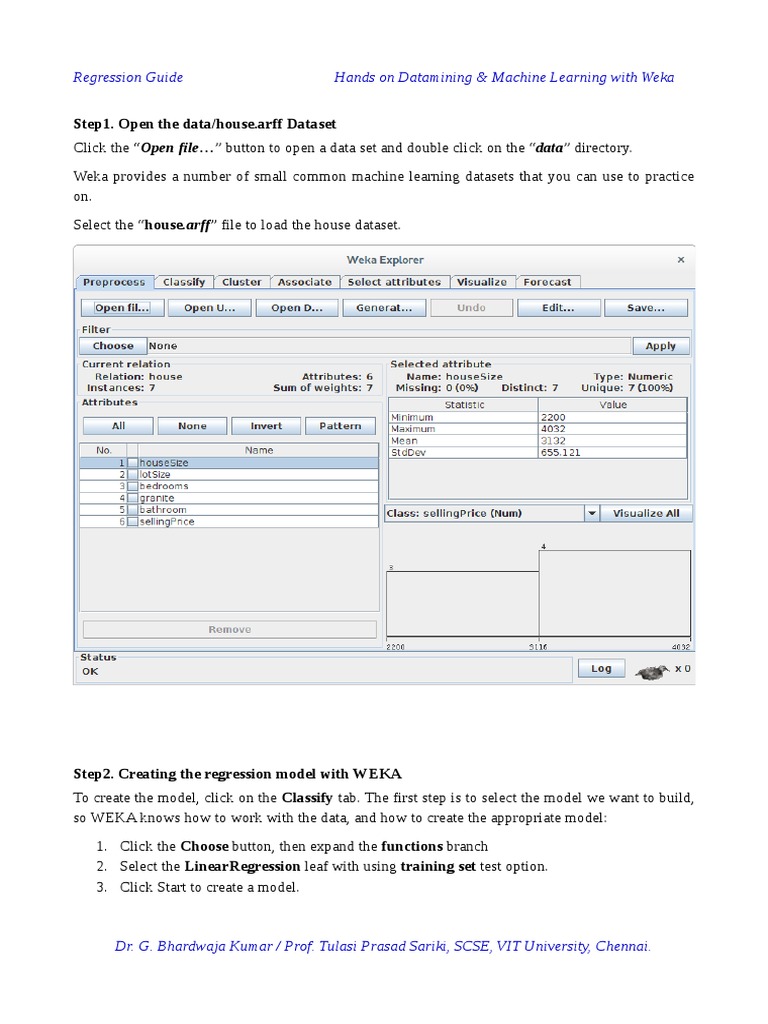 Regression Tutorial Pdf Regression Analysis Data Mining 0056