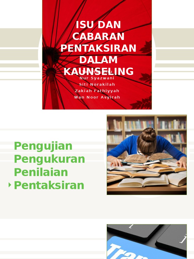 Isu Dan Cabaran Dan Pentaksiran | PDF