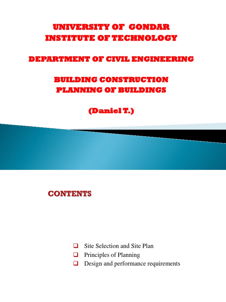 Chapter-2 Building Planning | PDF | Structural Load | Building
