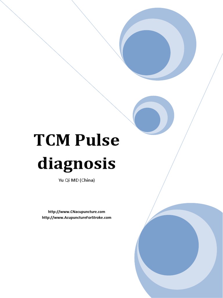 TCM Pulse Diagnosis - Yu Qi | PDF | Pulse | Traditional Chinese Medicine