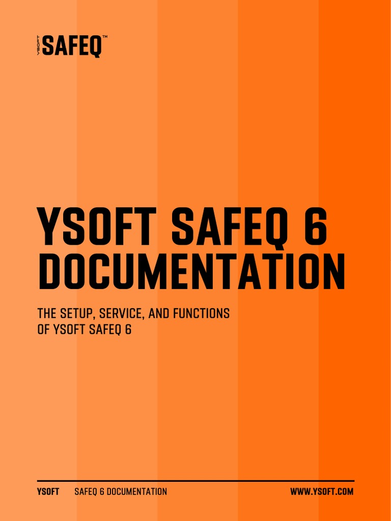 Configuring High Availability for PostgreSQL Used by YSoft SafeQ 6 ...