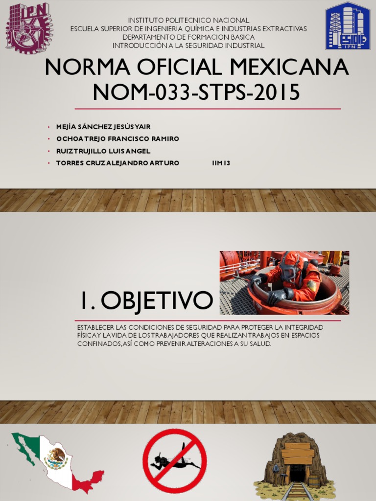 Norma Oficial Mexicana Nom 033 Stps 2015 | Oxígeno | Atmósfera de tierra