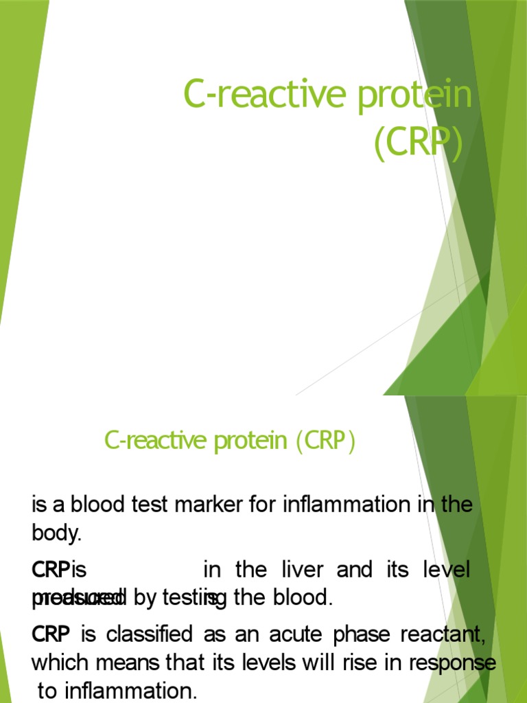 C-reactive protein ( Crp) | C Reactive Protein | Medical Specialties
