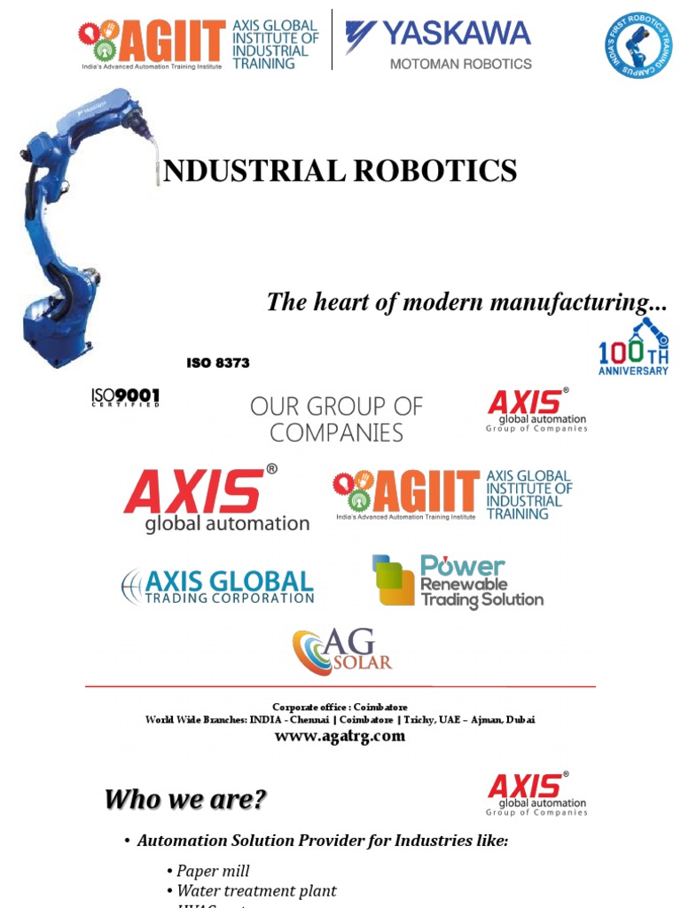 Ndustrial Robotics: The Heart of Modern Manufacturing.. | PDF | Robot ...