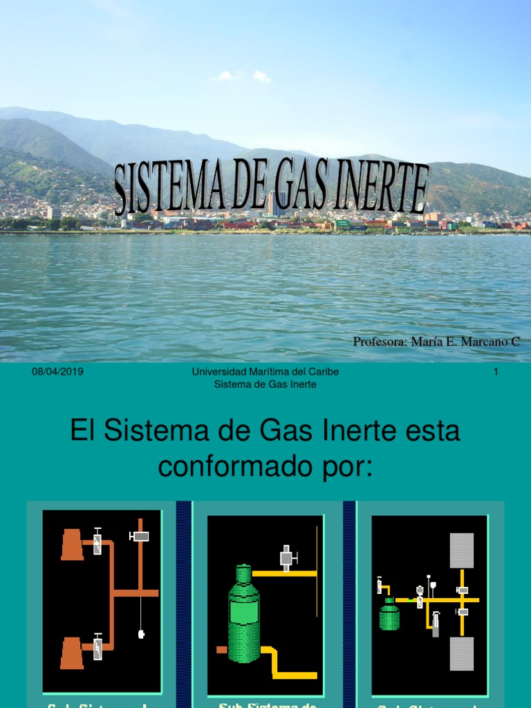 Sistema de Gas Inerte Maria | PDF | Combustión | Tanques