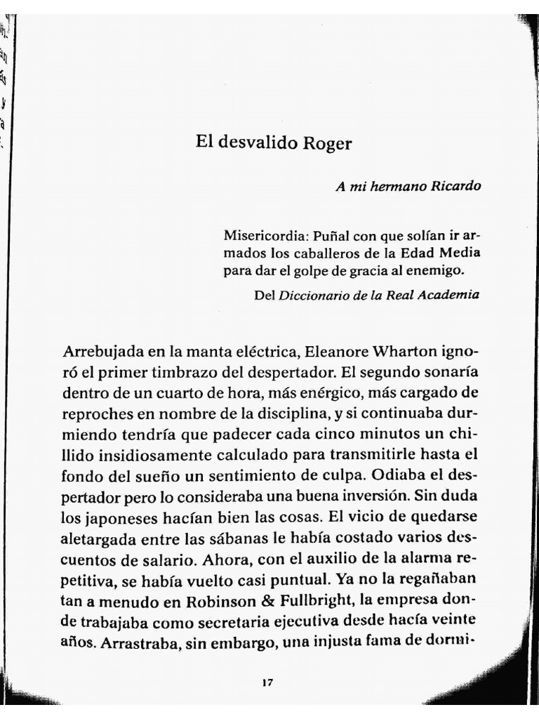 El Desvalido Roger | PDF