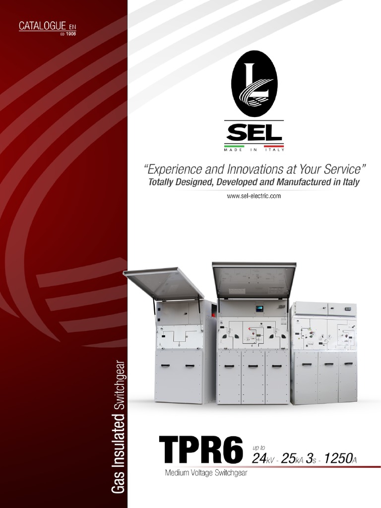 Catalogue TPR6 24kV PDF | PDF | High Voltage | Fuse (Electrical)