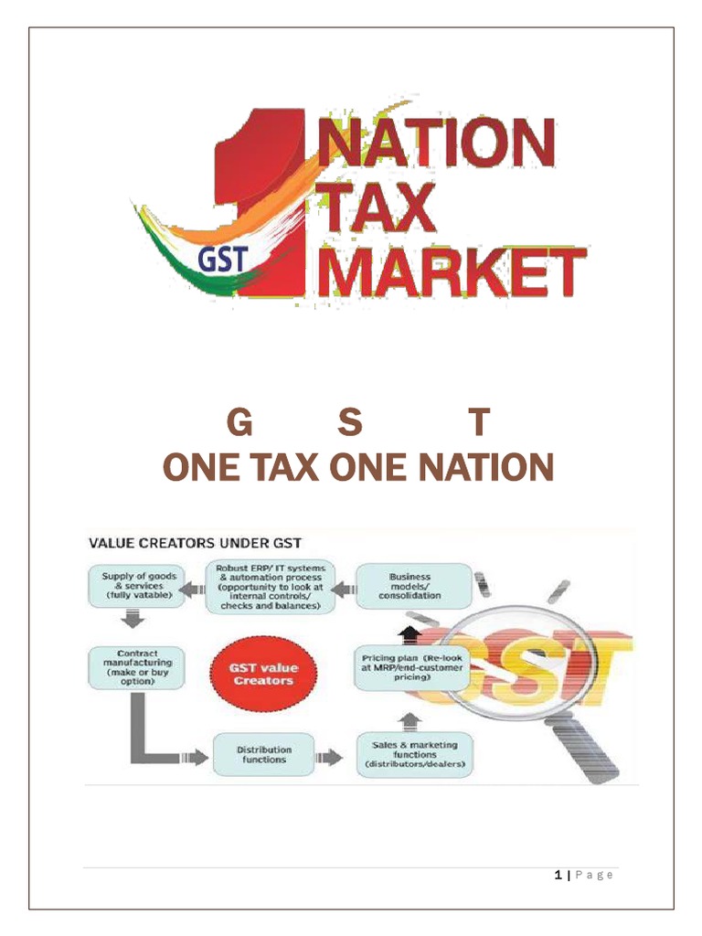 Overview of Goods and Service Tax | PDF | Value Added Tax | Taxes