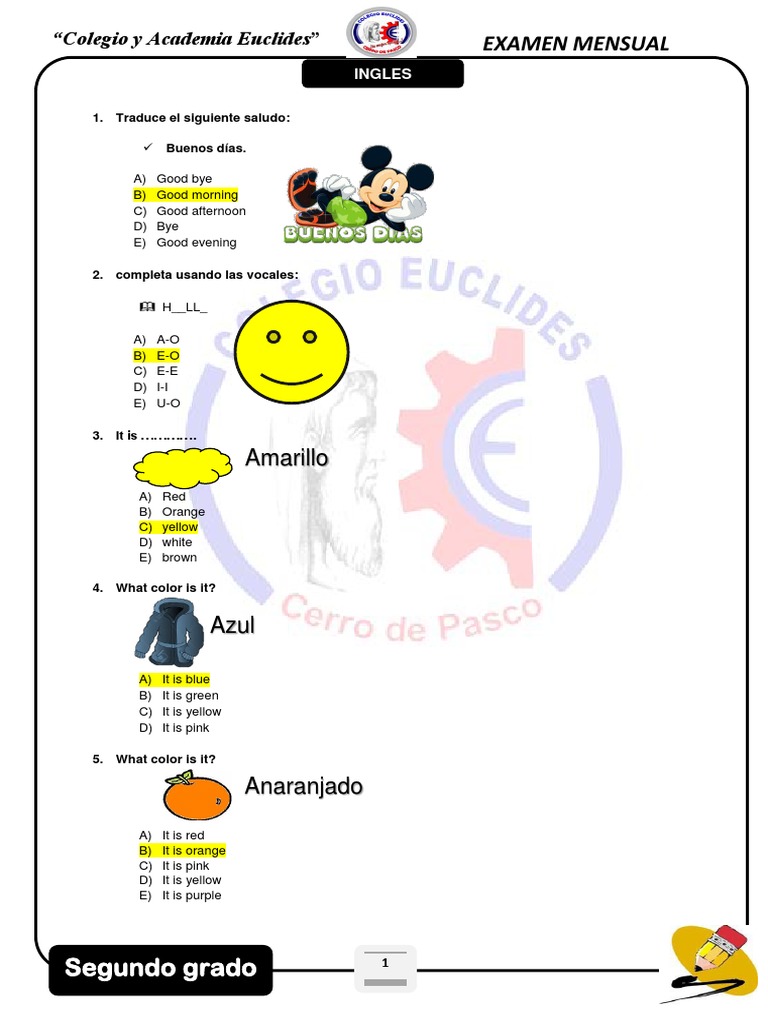 Segundo Ingles | PDF
