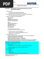 2 Unitor Seacare OSD MSDS | PDF | Dangerous Goods | Personal Protective ...
