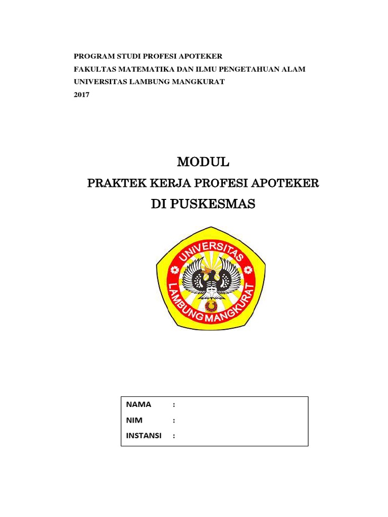 Modul PKPA Puskesmas | PDF
