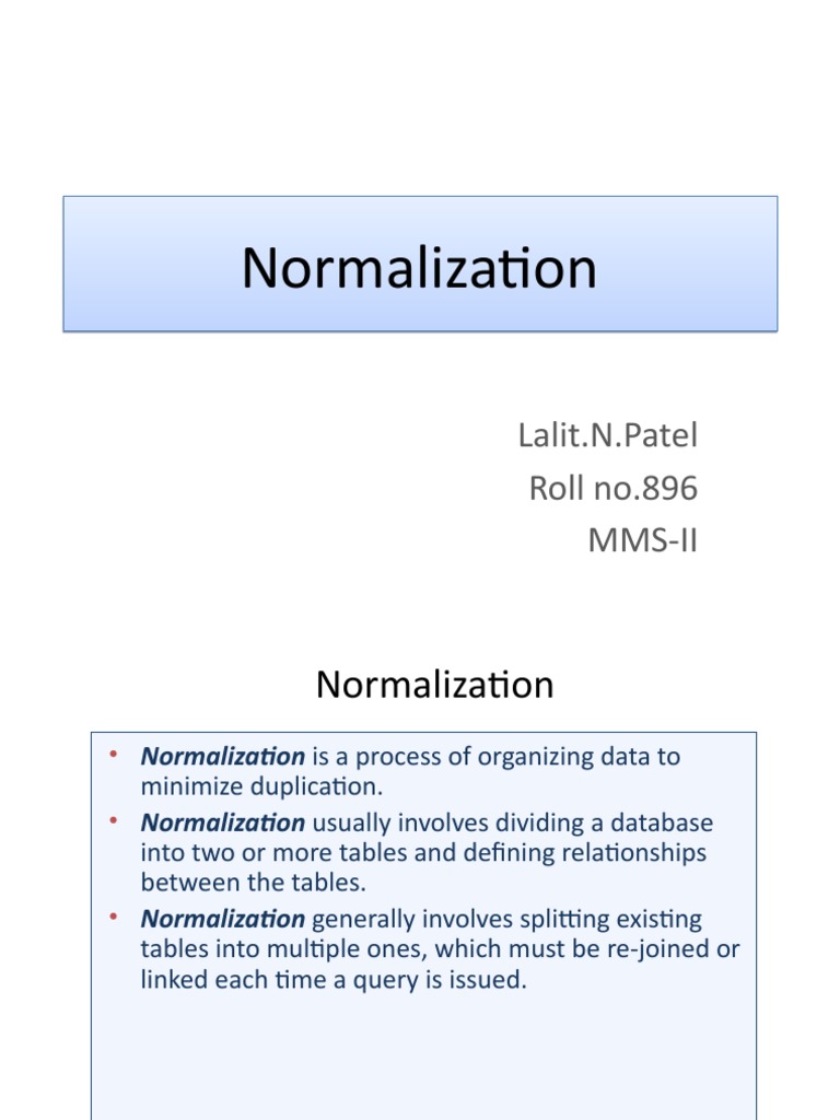 Normalization | PDF | Information Retrieval | Computing
