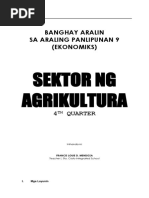 DLL For Classroom Observation - QTR 4 AP 9 SEKTOR NG AGRIKULTURA | PDF