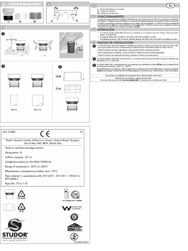 Maxi Vent Instalacion | PDF