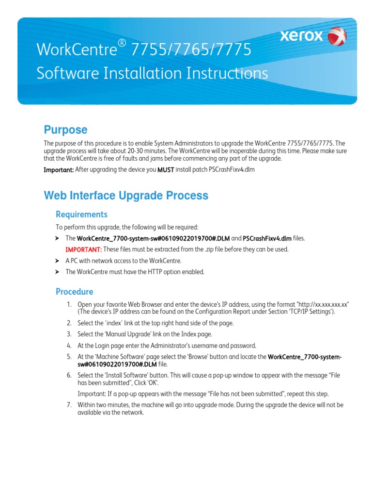 WC77xx SW Install Instructions PDF | PDF | Usb Flash Drive | World Wide Web