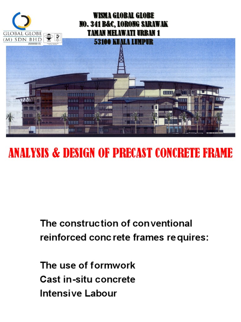Analysis and Design of Precast Frames | PDF | Beam (Structure ...