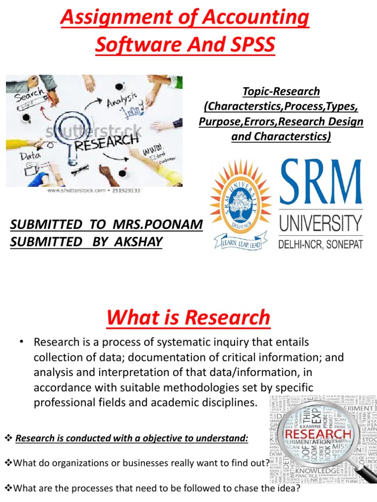 Assignment of SPSS | Download Free PDF | Research Design | Scientific ...