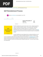 SAP PM Refurbishment Process 1700111361 | PDF