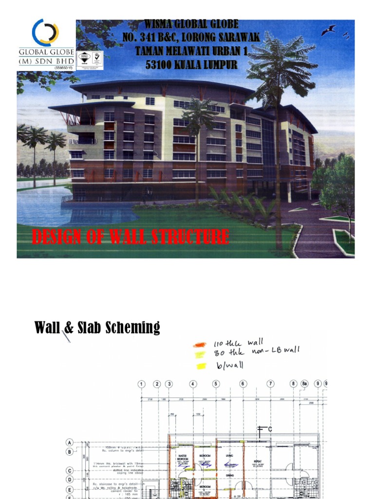 Design of Wall Structure | PDF
