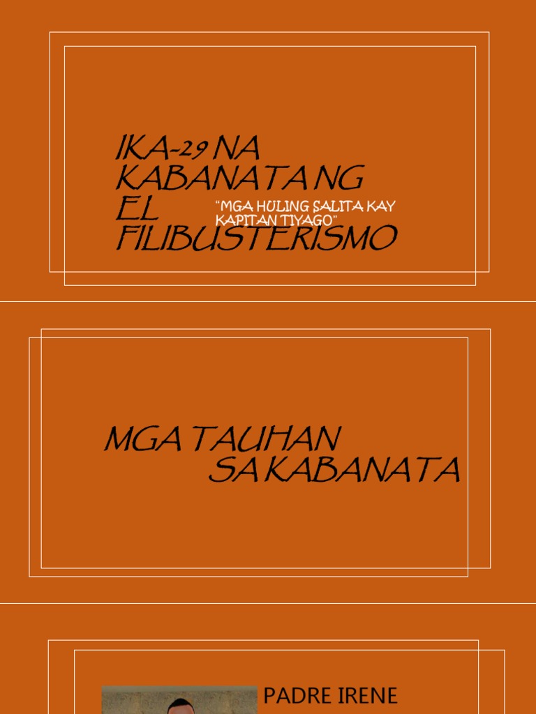 El Fili Kabanata 29 | PDF