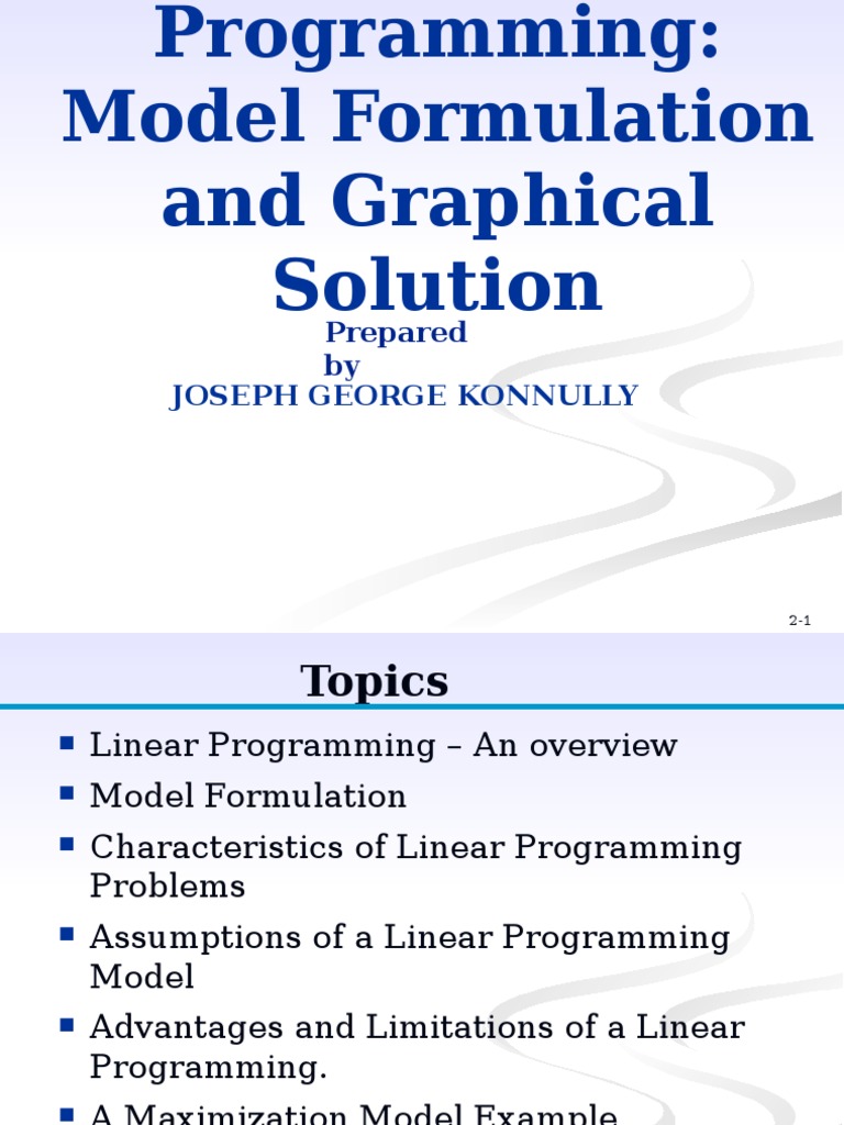 Linear Programming Pdf Mathematical Optimization Linear Programming 9893