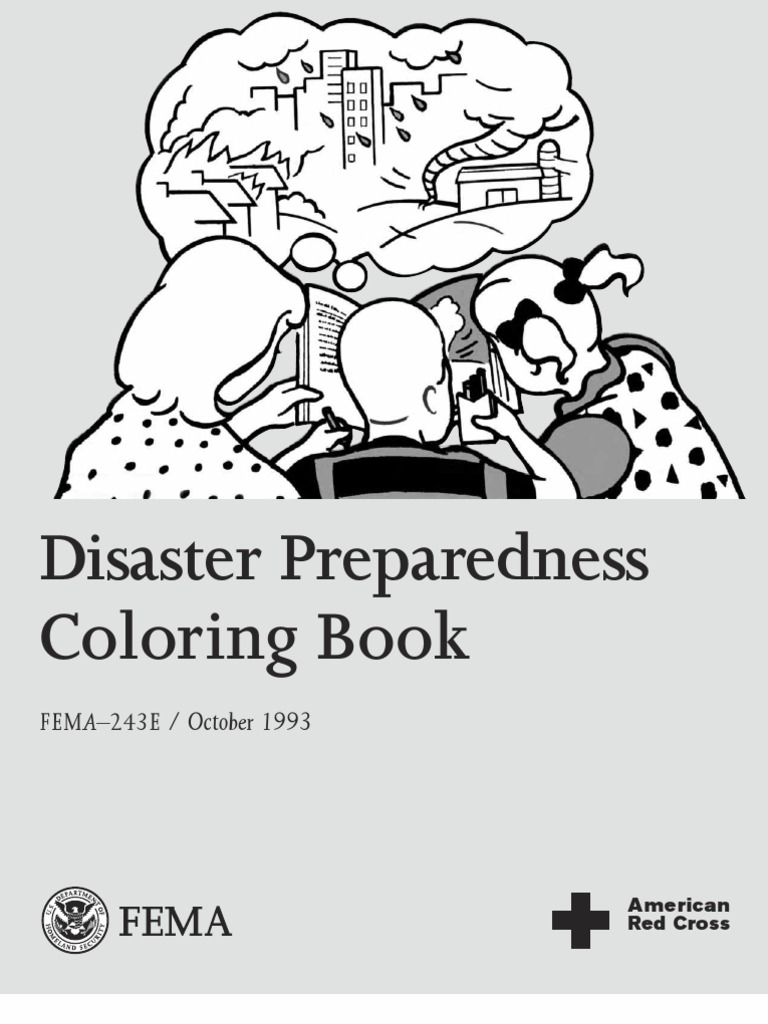 FEMA Disaster Preparedness Coloring Book | PDF