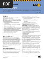 SHP Management Safety Pledge | PDF | Occupational Safety And Health ...