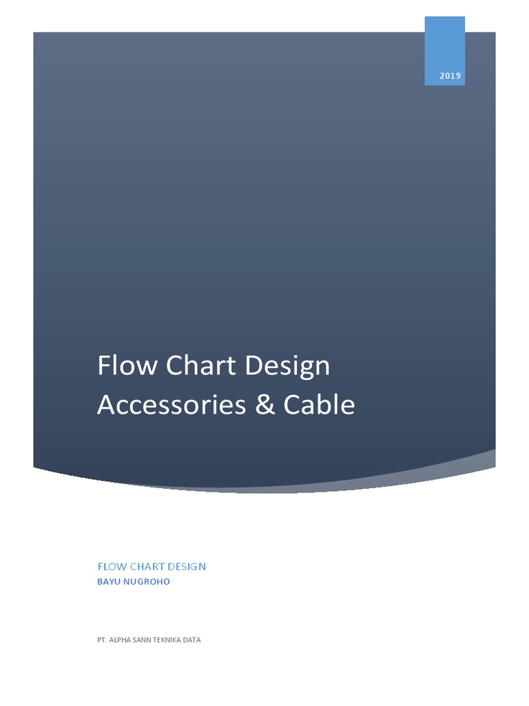 Flow Chart Design: An Overview of Accessories and Cables for ...