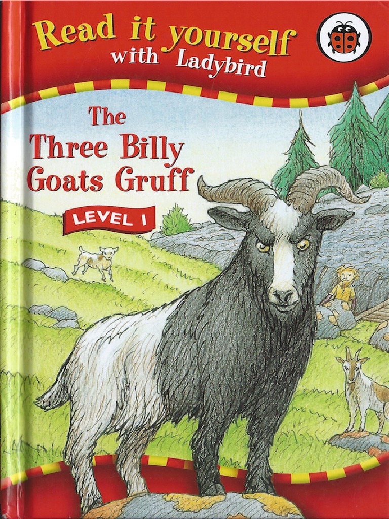 The Three Billy Goats Gruff. Read With Ladybird. Level 1 PDF | PDF
