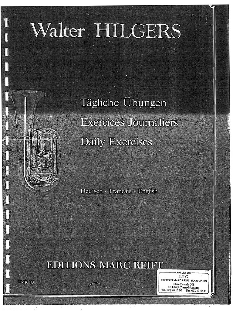 Walter Hilgers - Daily Excercises PDF | PDF