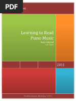 Guide 8 Piano Exercises | PDF | Hand | Piano