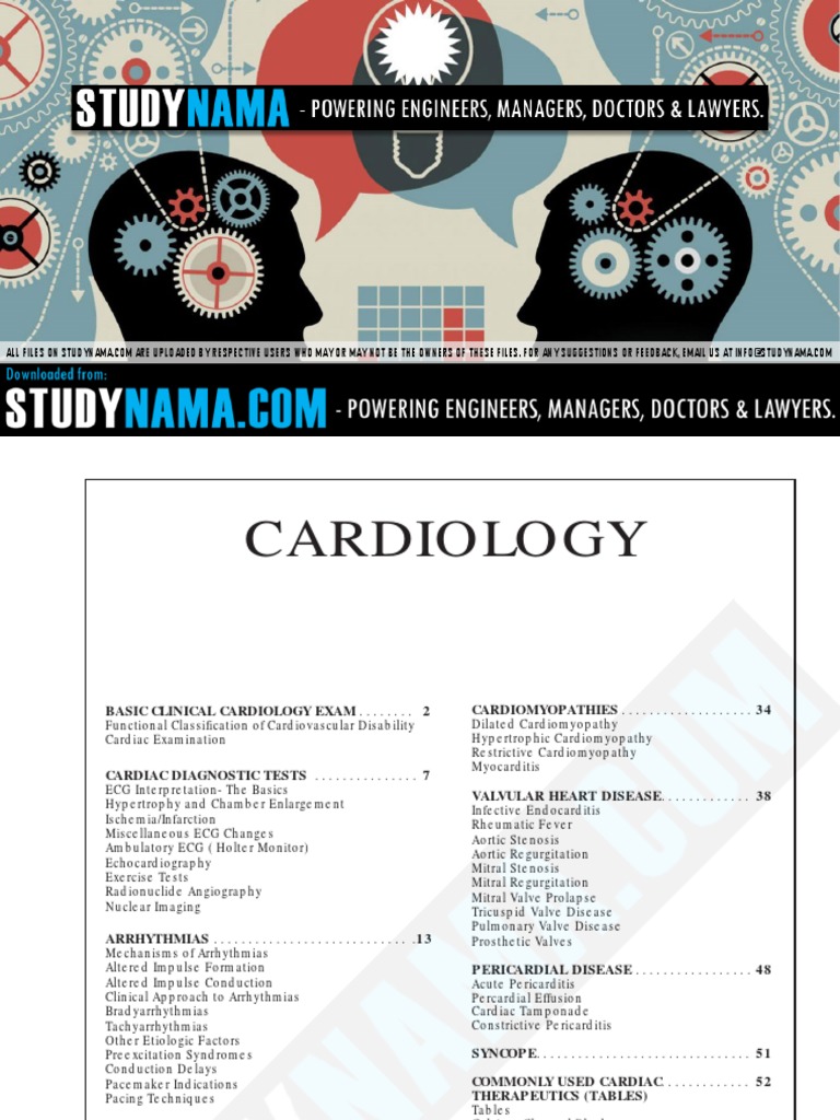 Cardiac Examination and Diagnostics Guide | PDF | Electrocardiography ...