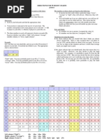 Ivoclar Blueline Mould Chart | PDF