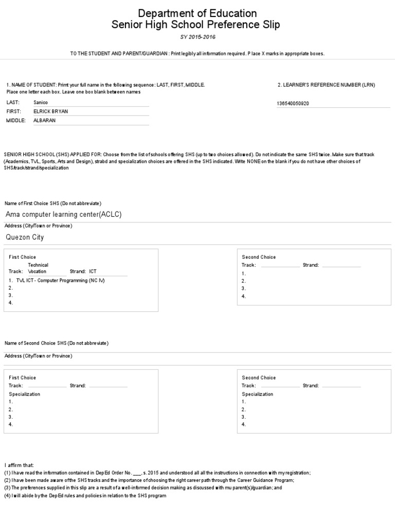 Ama Computer Learning Center (ACLC) Quezon City: Second Choice First ...