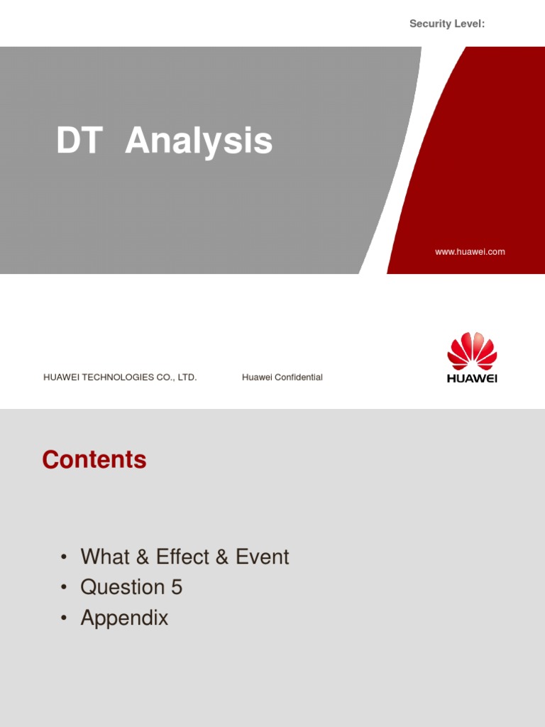 Drive Test Presentation | PDF | Gsm | Telecommunications Standards