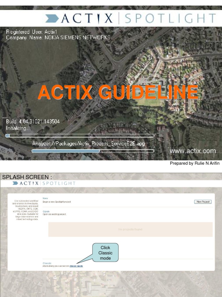 Actix Guideline: Prepared by Rulie N Arifin | PDF | Computing | Software