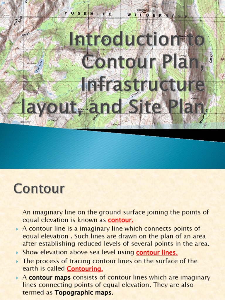 Contour Plan | PDF | Contour Line | Airport