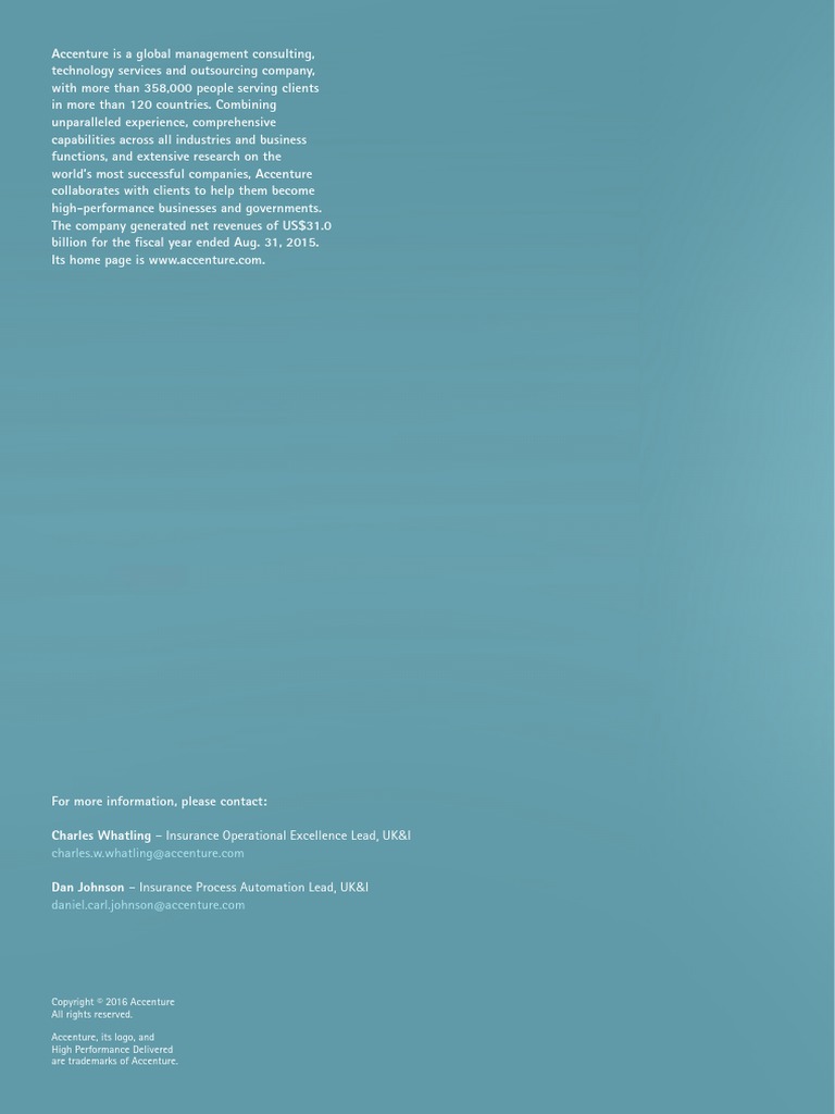 Accenture Robotic Process Automation | PDF | Automation | Computer Vision