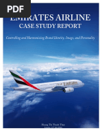 Slogan:: "Be Good To Yourself, Fly Emirates" | PDF | Airlines ...