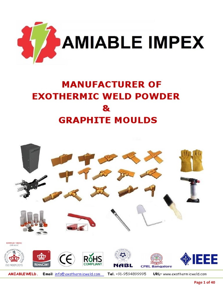 Manufacturing Exothermic Welding Powder and Graphite Moulds: A Guide to ...
