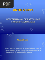ASTM D 4791-99 Forma de La Particula | PDF | Masa | Medición