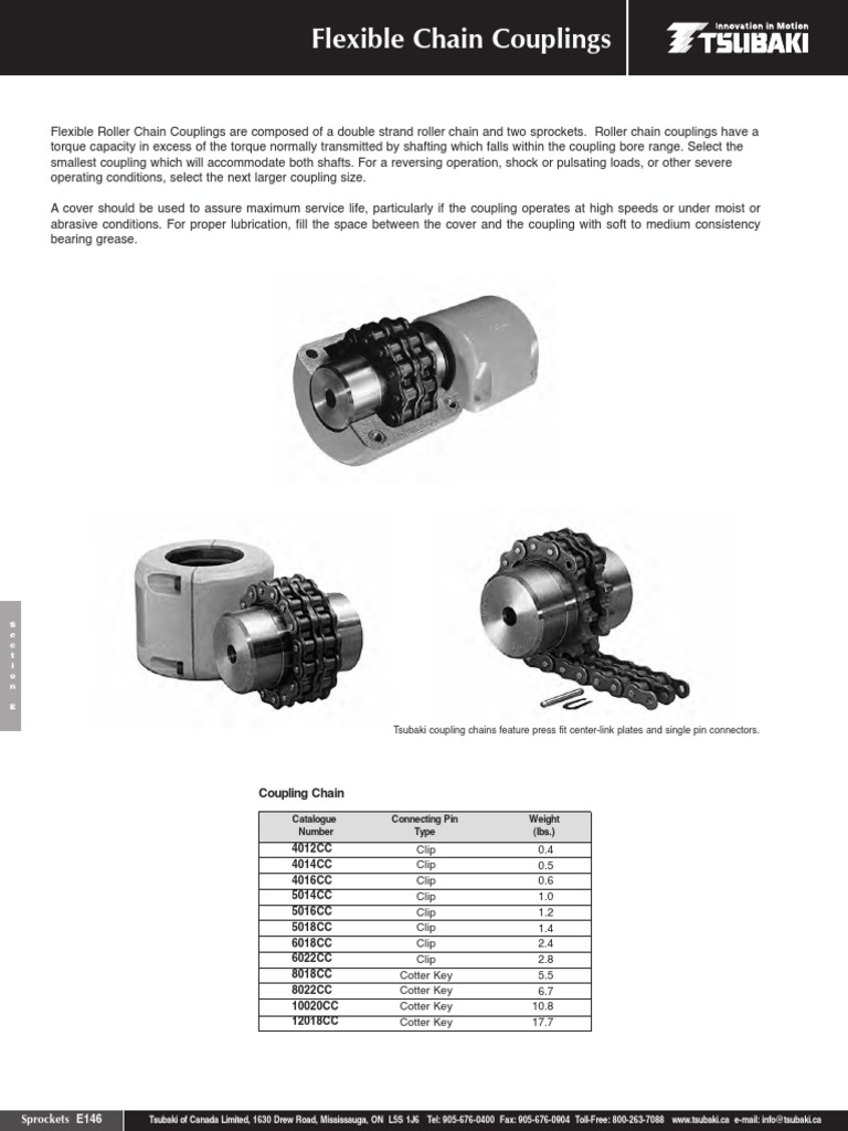 Chain Coupling PDF | PDF | Machines | Manufactured Goods