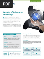 BCom Information Systems Overview at UJ | PDF