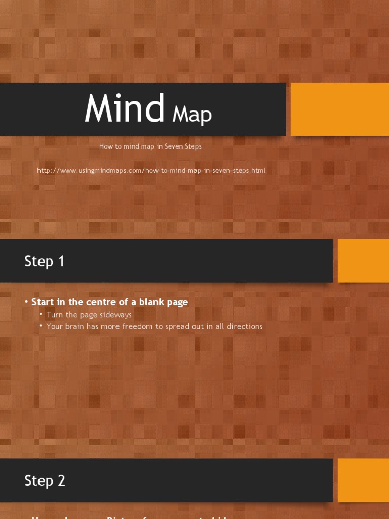 How To Mind Map in Seven Steps | PDF | Social Science
