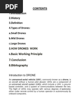 Introduction To Drone | PDF